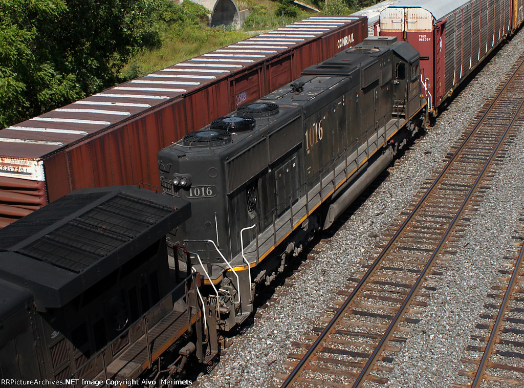 IC 1016 trailing on 435